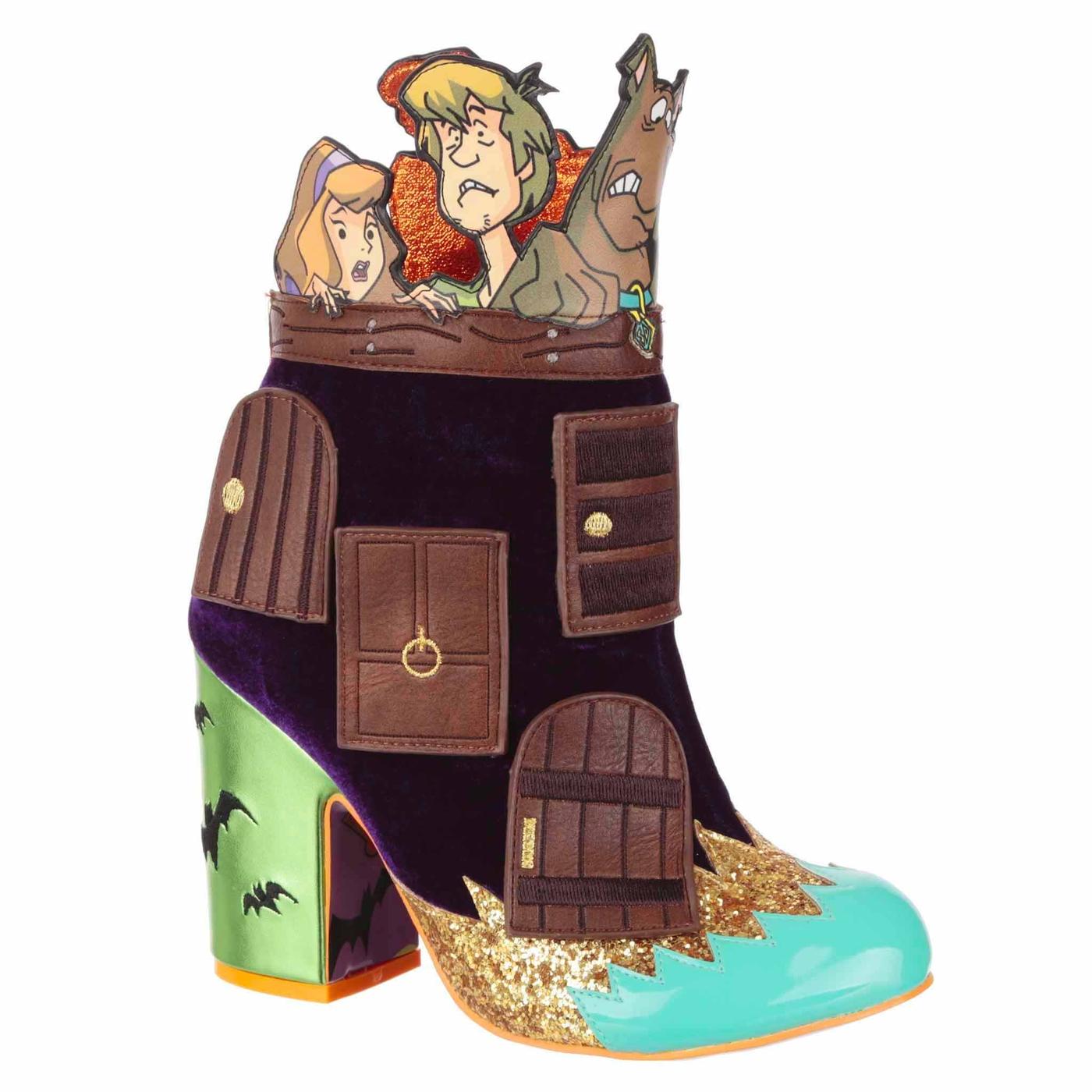 IRREGULAR CHOICE x SCOOBY-DOO Creepy Corridor Boots