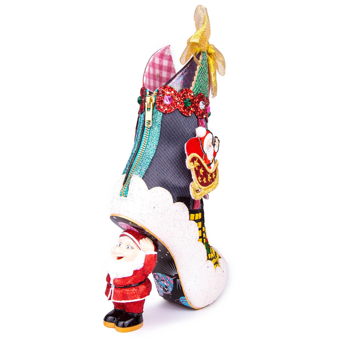 IRREGULAR CHOICE Sleigh Ride Light Up Xmas Boots
