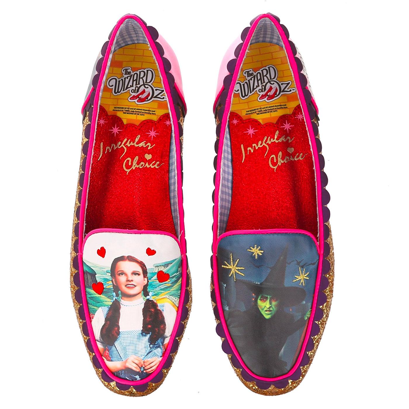 IRREGULAR CHOICE x WIZARD OF OZ Good & Evil Retro Shoes
