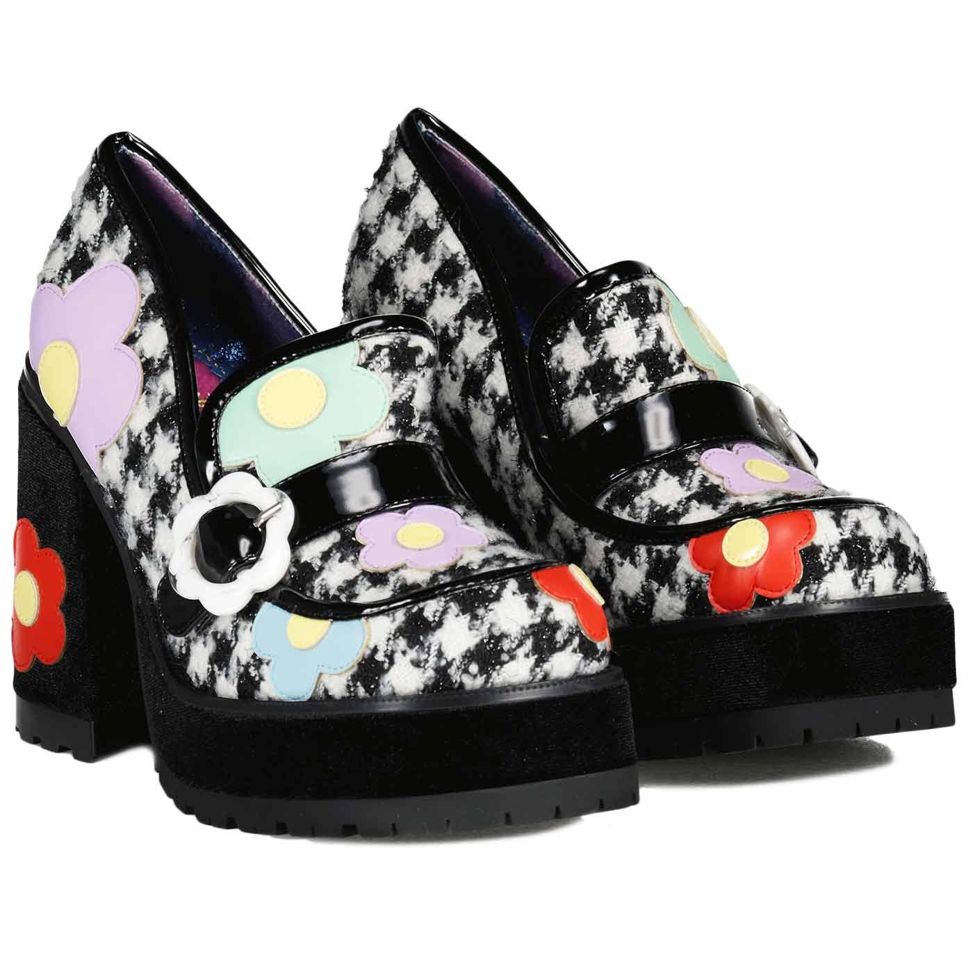 Your Answer Do IRREGULAR CHOICE Dogtooth Heels in Black