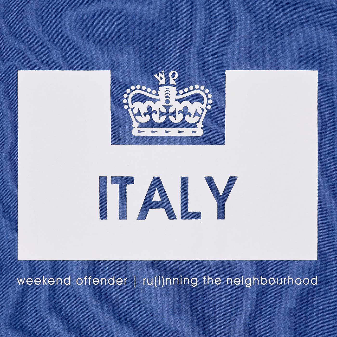 Weekend Offender Country Series Italy Euro 2024 Tee in Cobalt