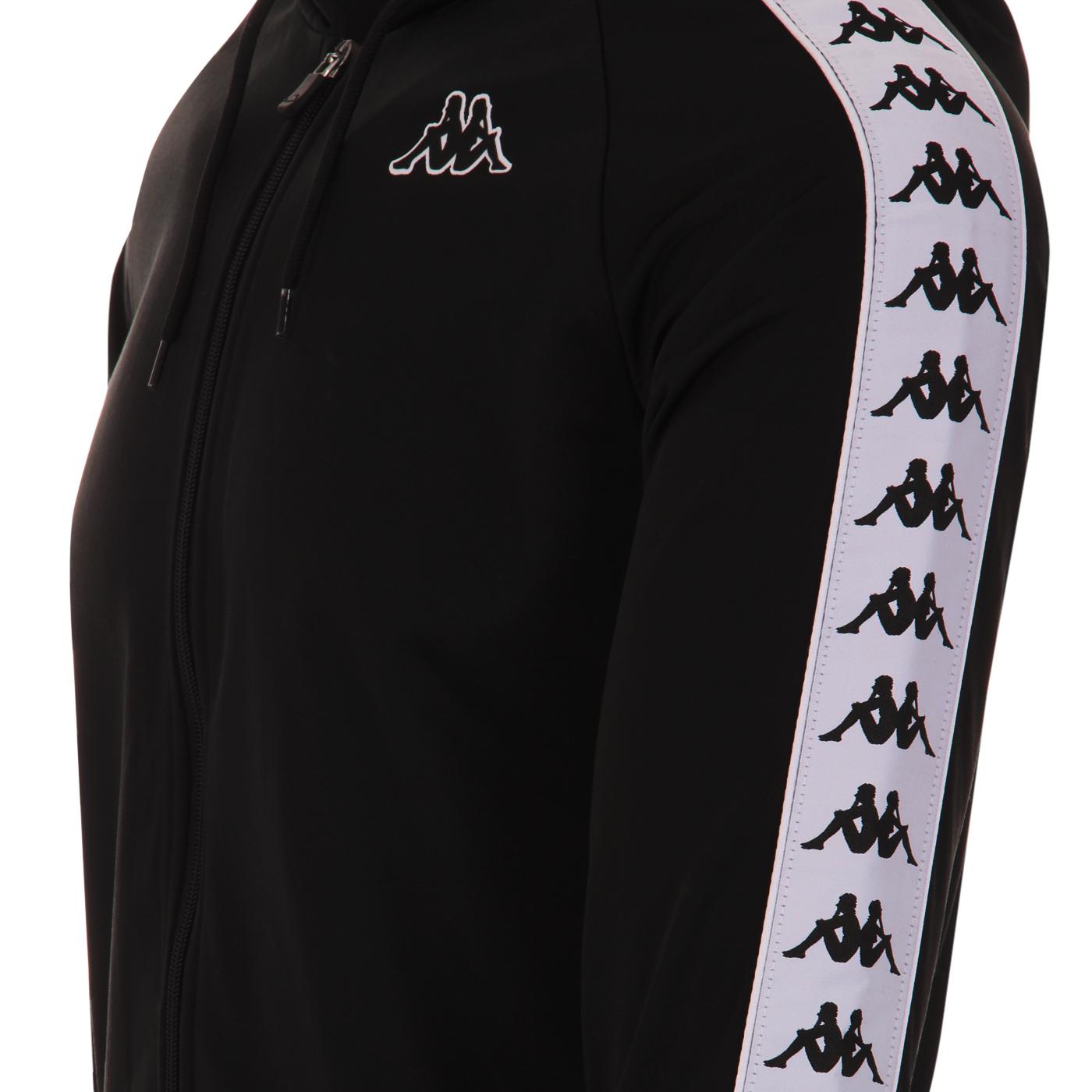 KAPPA Banda Zudai Retro 90s Tape Sleeve Hooded Track Top