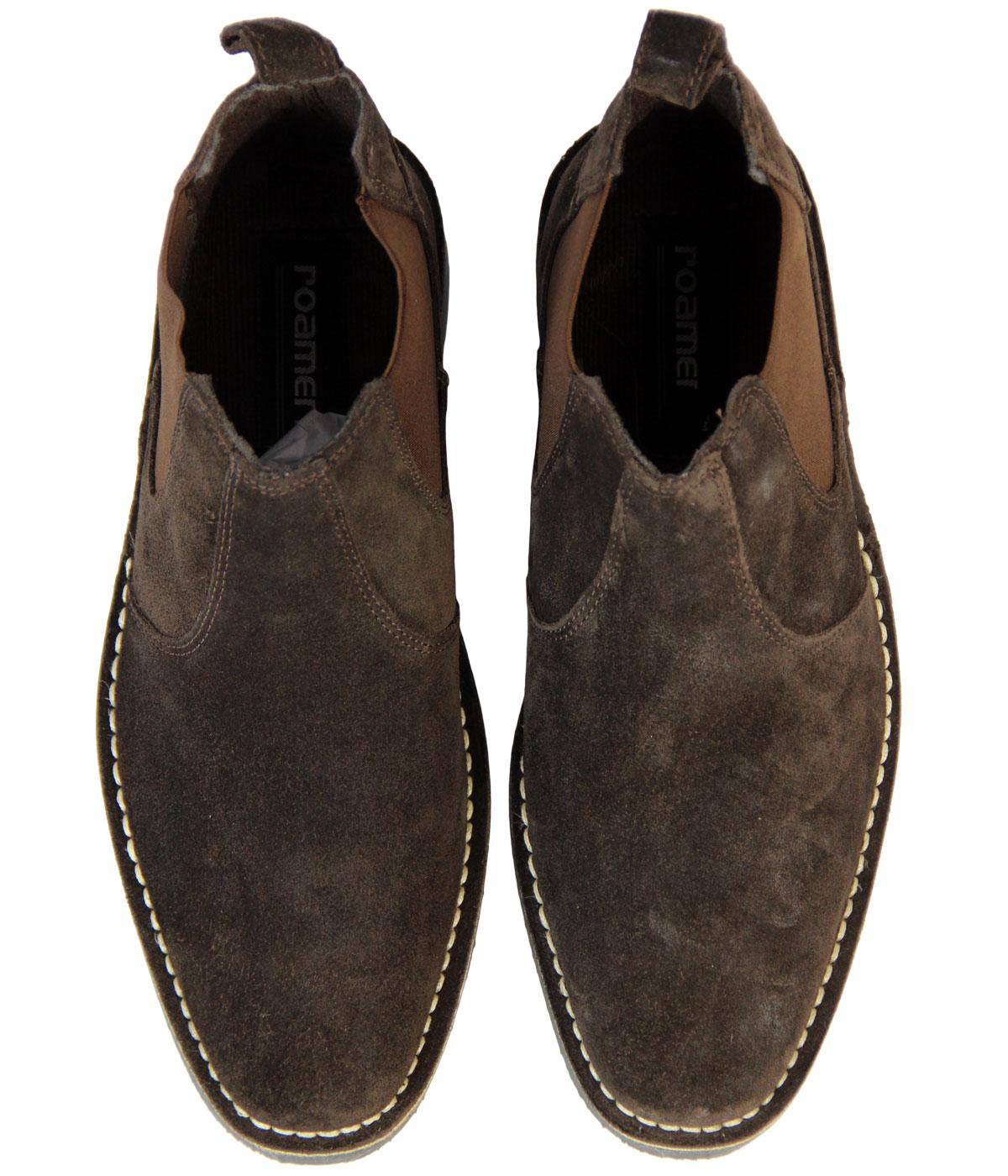 Kings Road Kalahari Retro 60s Mod Chelsea Desert Boots Suede