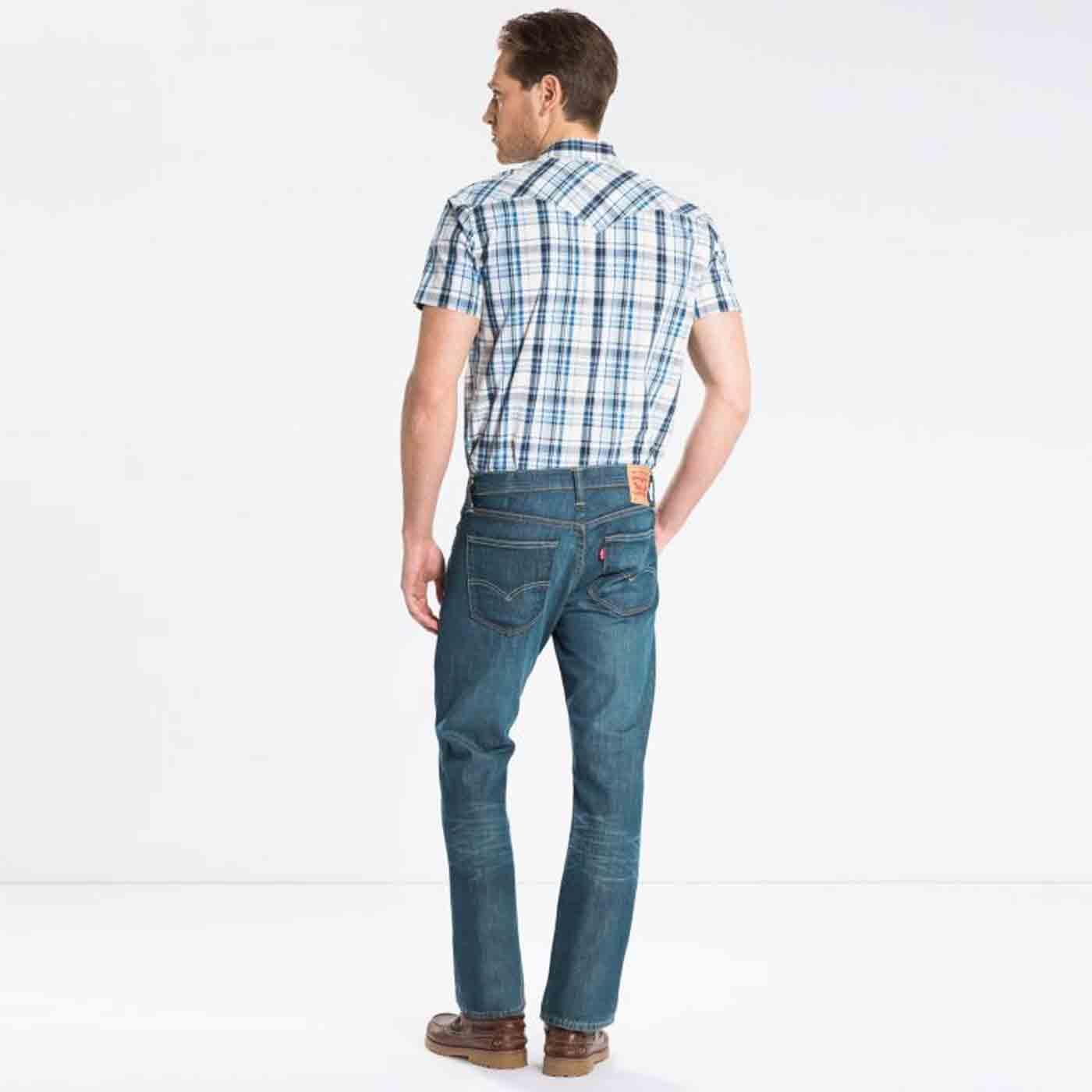 LEVI'S® 527 Slim Boot Cut Jeans in Explorer Blue