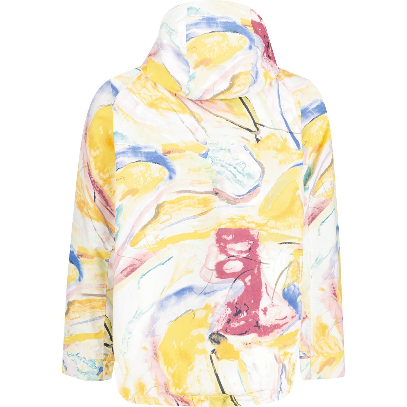 Levi's® Stockton Retro Anorak Artschool Print Sand