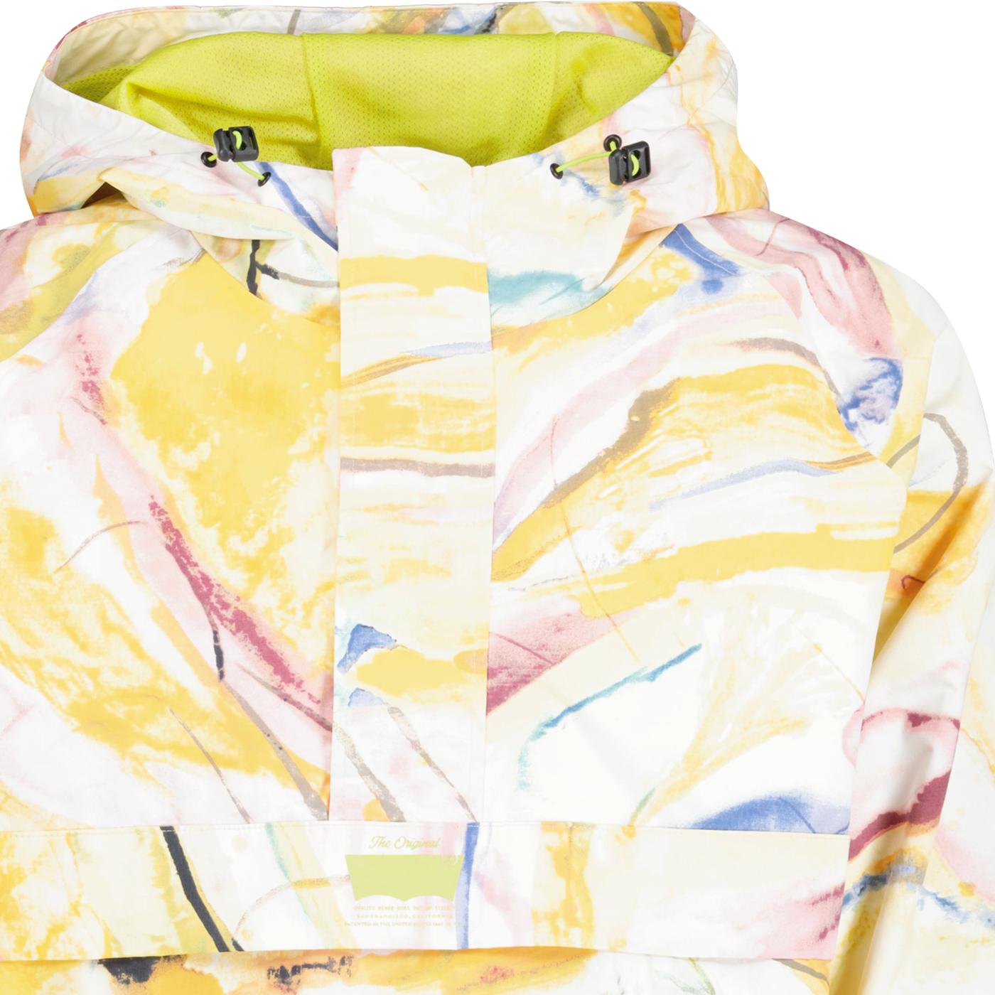 Levi's® Stockton Retro Anorak Artschool Print Sand