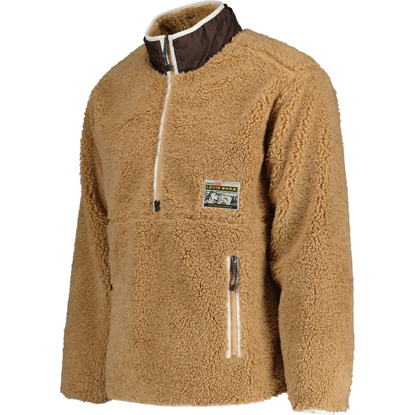 Levi's® Lakeside Mock Neck Jacket in Iced Coffee