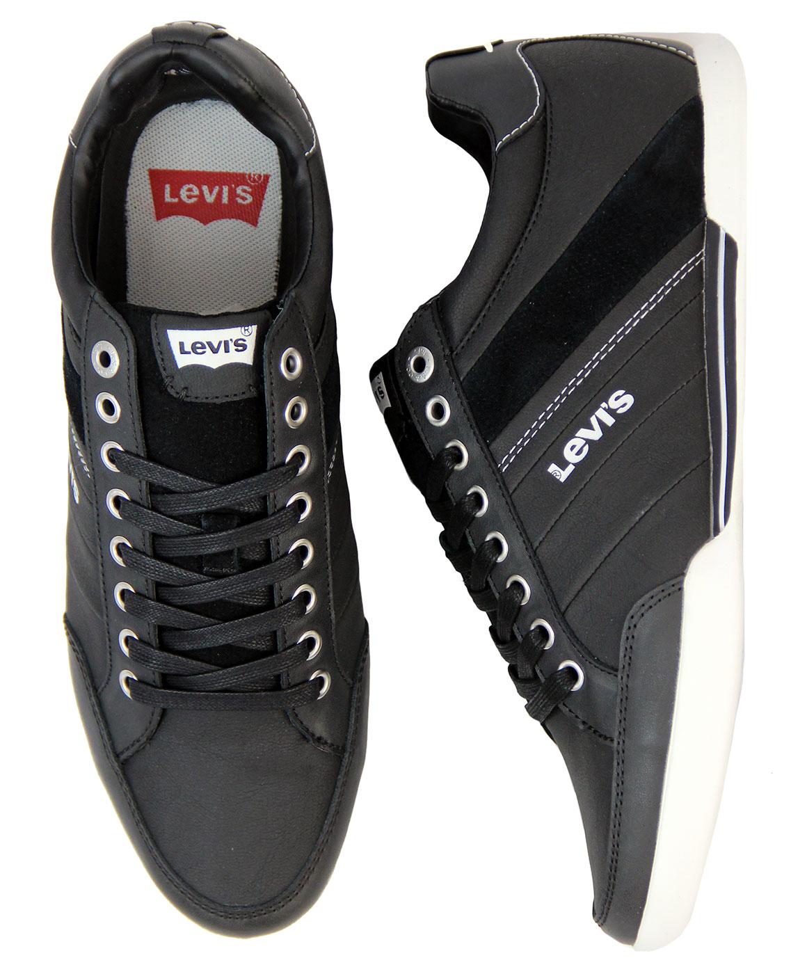 Levi’s® Turlock Refresh Retro 1970s Indie Leather Low Trainers