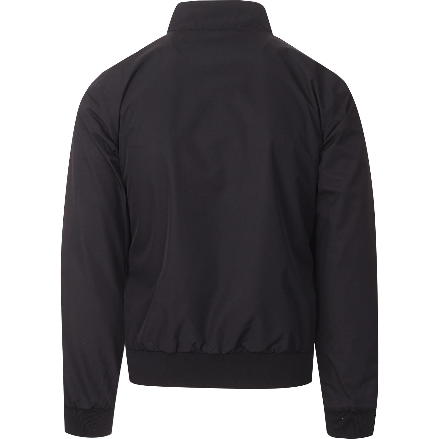 LUKE Double Diamond Retro Micro Diamond Jacket in Navy