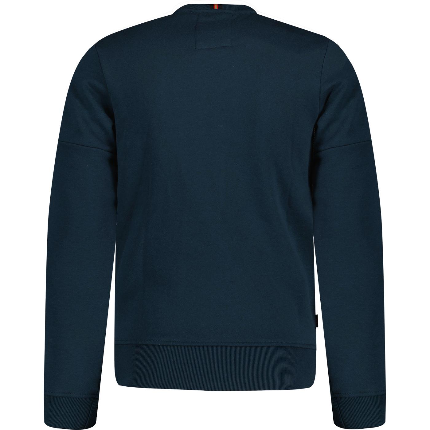 Monaco Luke 1977 Retro Sports Sweatshirt in Atlantic