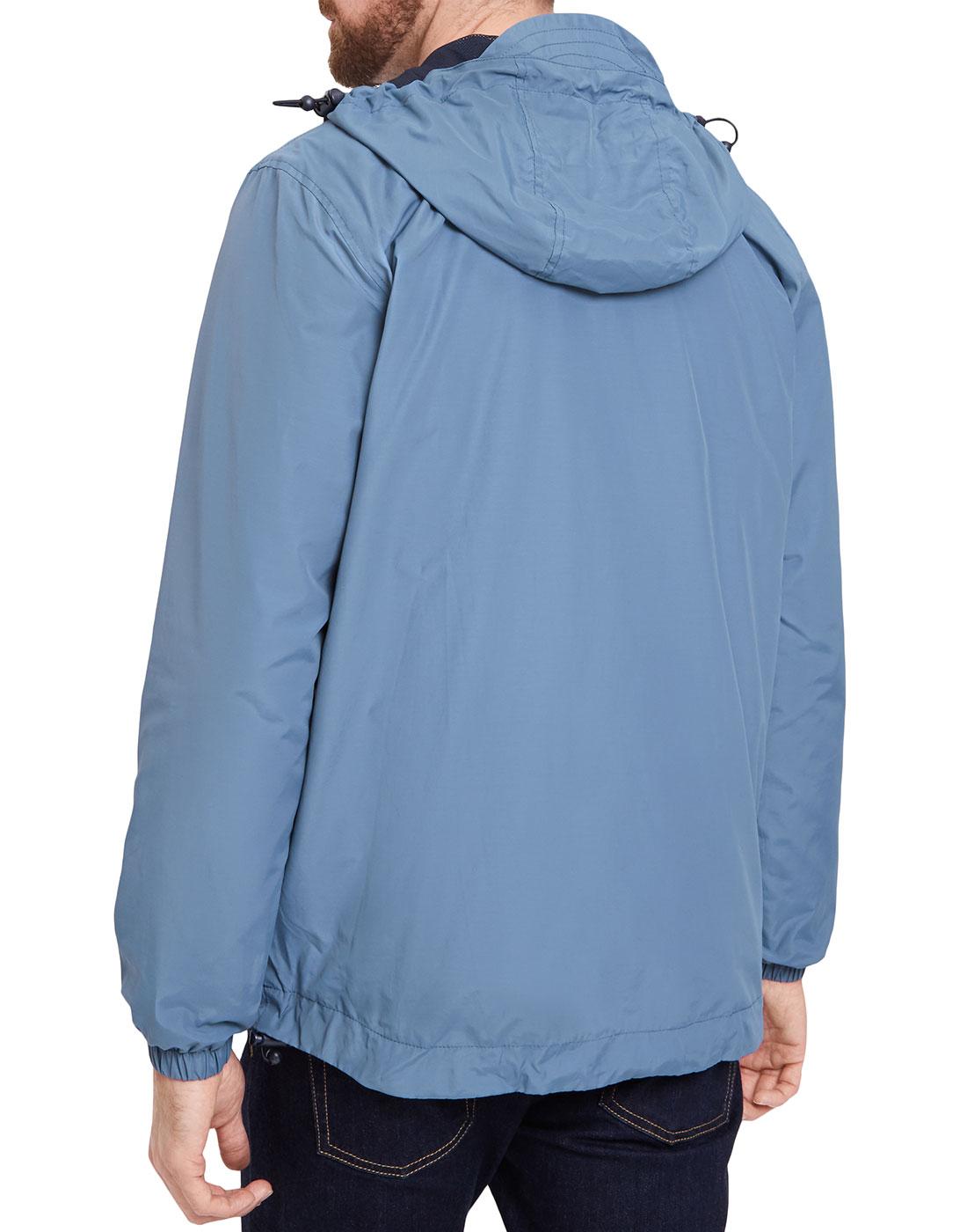 LYLE & SCOTT Men's Retro Indie Overhead Jacket in Mist Blue