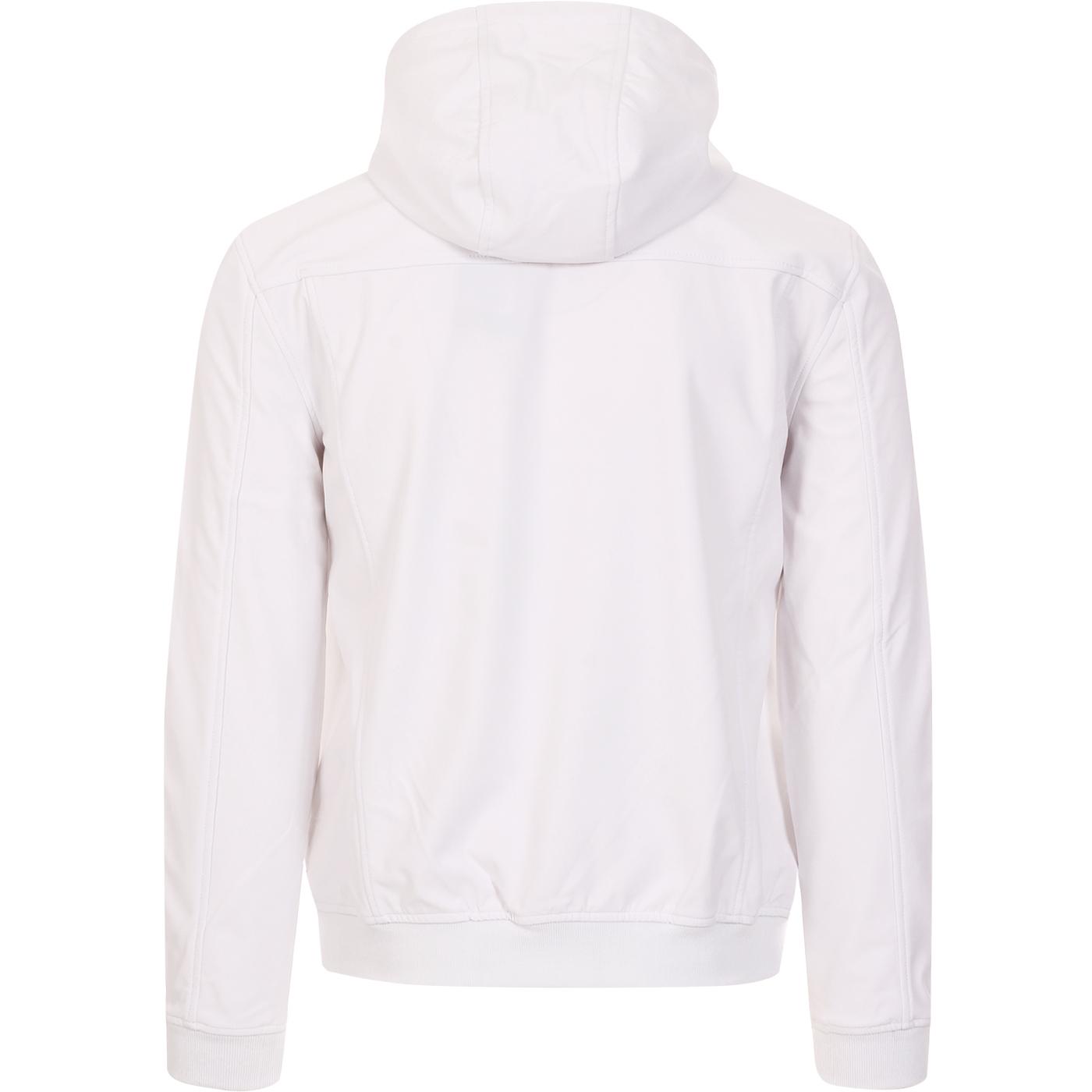 LYLE & SCOTT Men's Retro Hooded Softshell Jacket in White