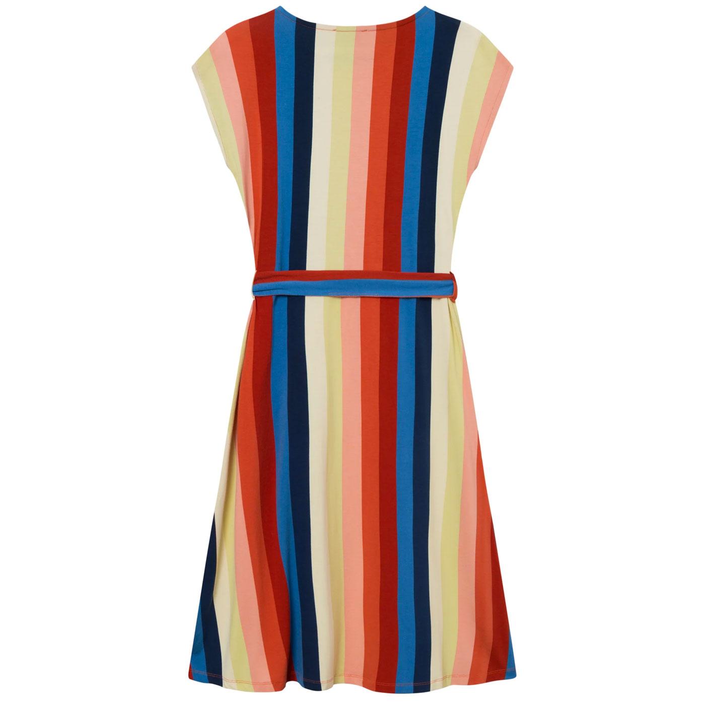 Mademoisellle Yeye Daily Chill Out Retro Striped Dress