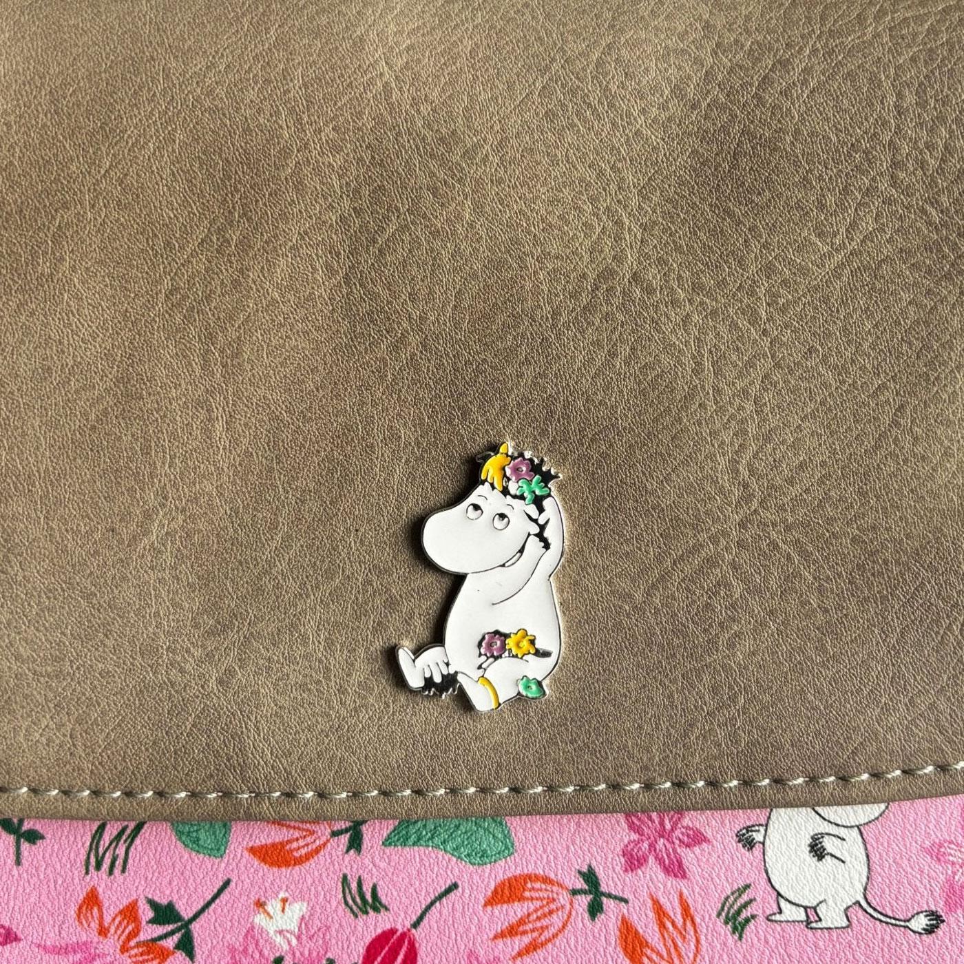 House of Disaster Moomin Retro 70s Ditsy Print Mini Bag in Pink