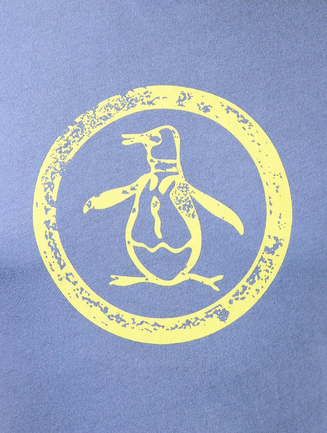 ORIGINAL PENGUIN Retro Indie Mod Circle Logo T-Shirt Infinity