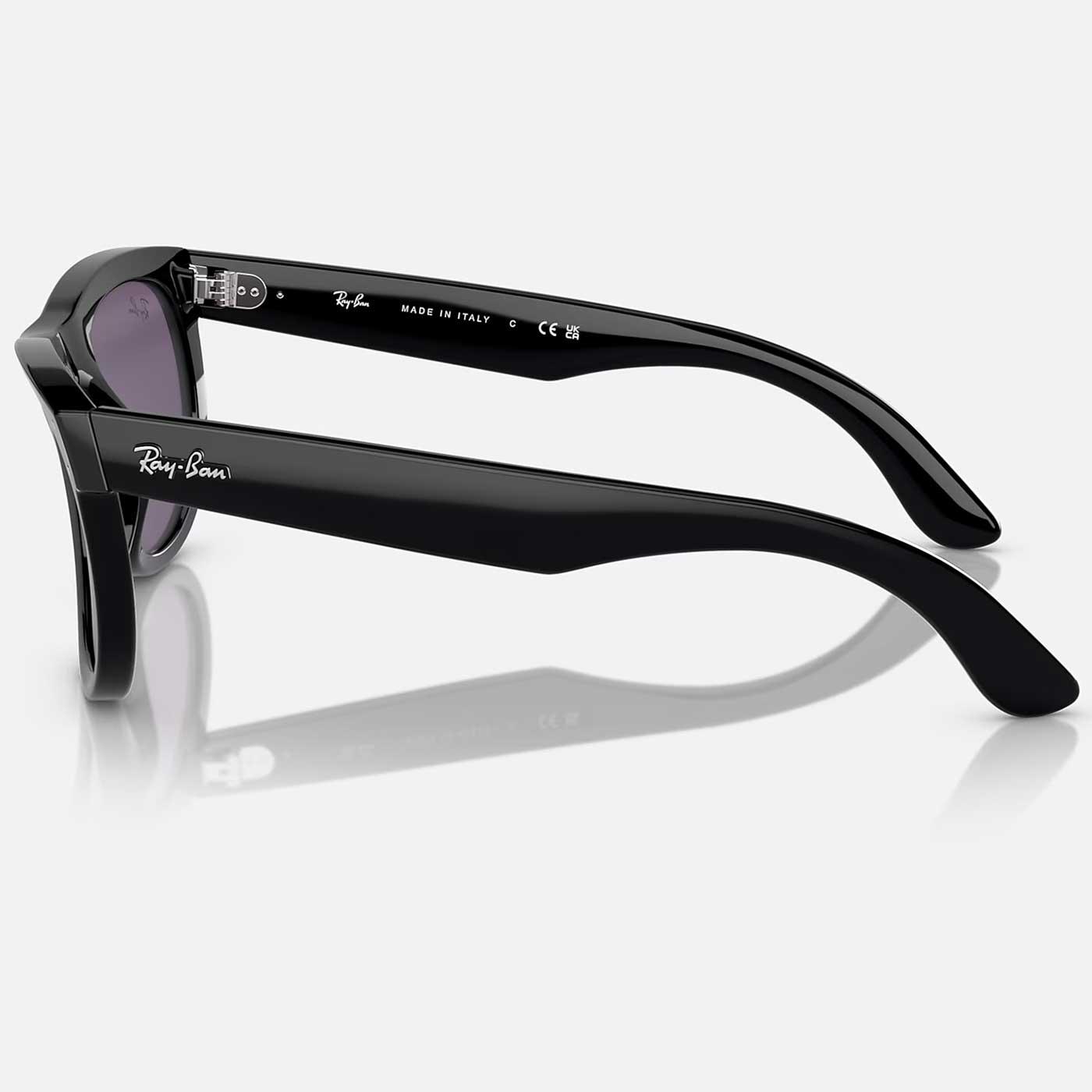 Ray-Ban Men New Wayfarer Reverse Sunglasses in Black Violet