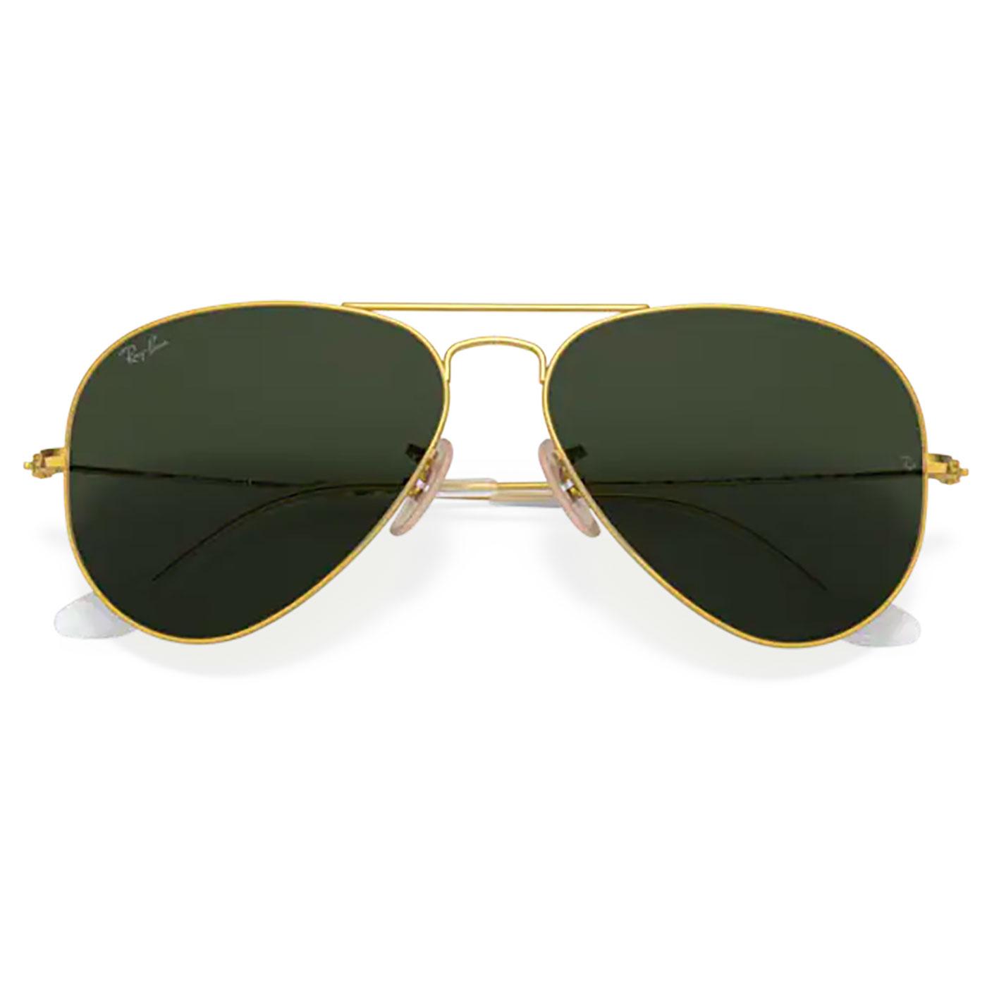 RAY-BAN RB3025 Retro Aviation Collection Aviator Sunglasses