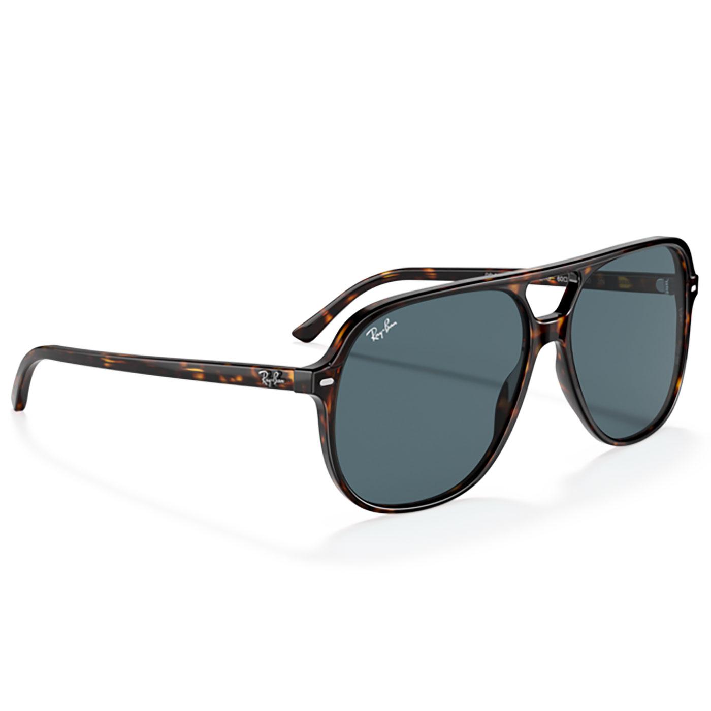RAY-BAN Bill Retro 80s Aviator Sunglasses in Havana
