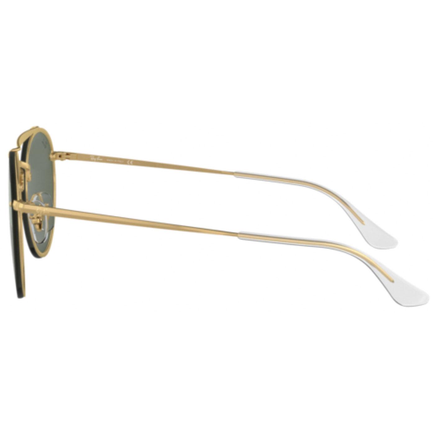 RAY-BAN Retro Double Bridge Blaze Round Sunglasses