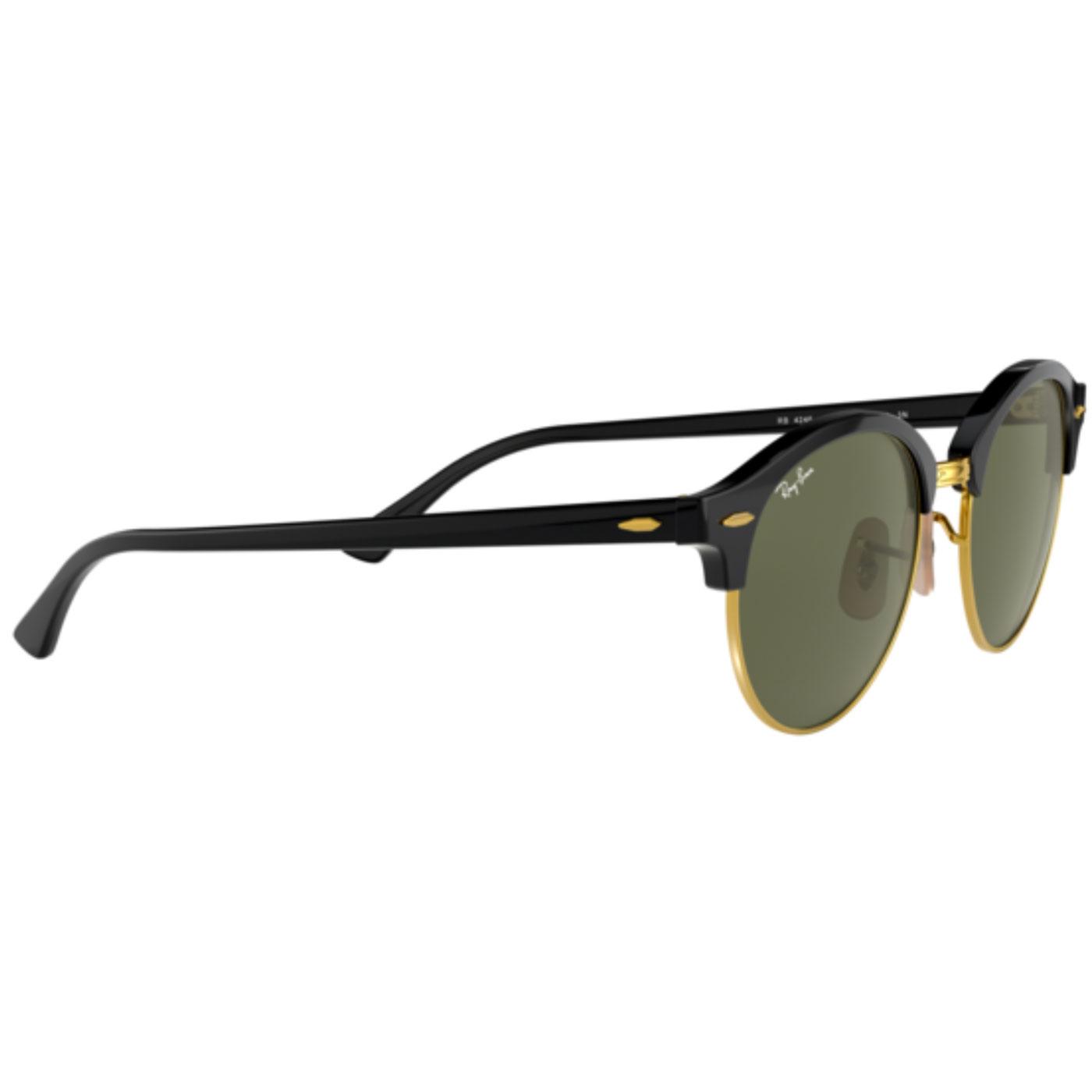 RAY-BAN Clubround Retro Mod 60s Sunglasses in Red Havana