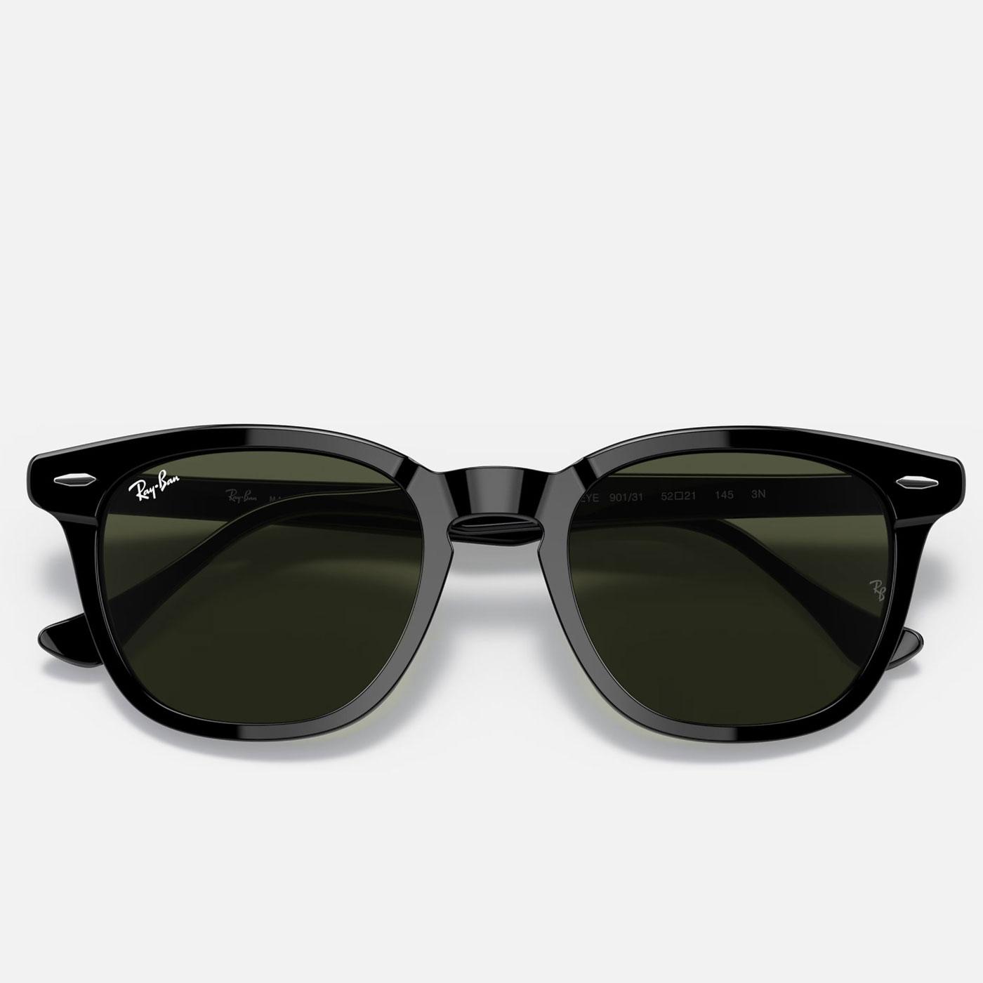 Ray-Ban Hawkeye Retro 60s Wayfarer Sunglasses in Black