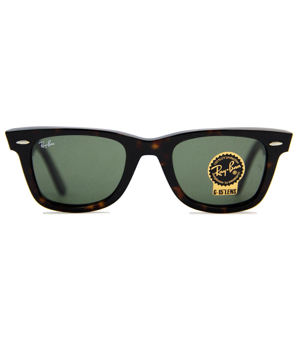 Ray-Ban Retro Mod Wayfarer Indie Sunglasses in Havana