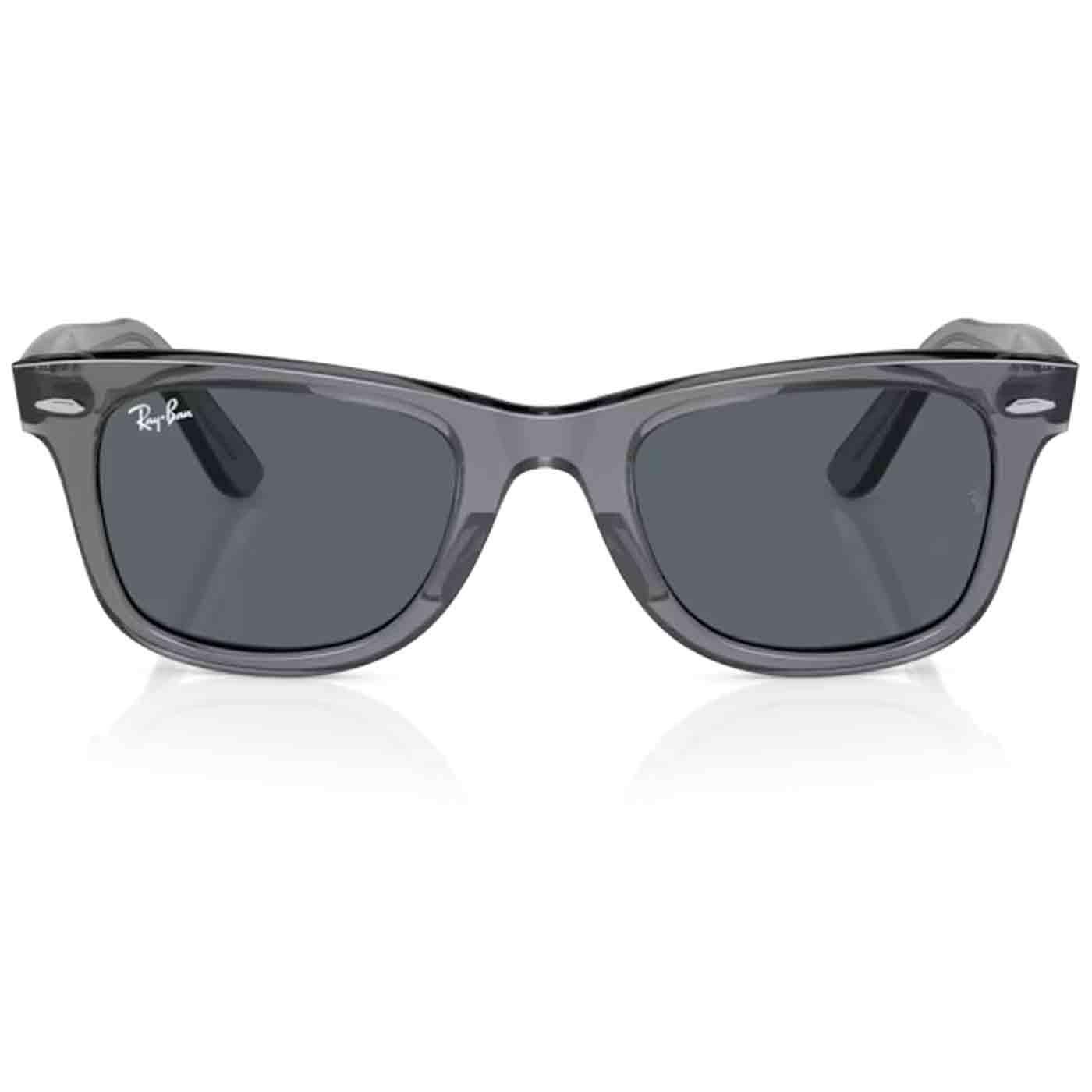 Ray-Ban Original Wayfarer Retro Sunglasses Transparent Grey