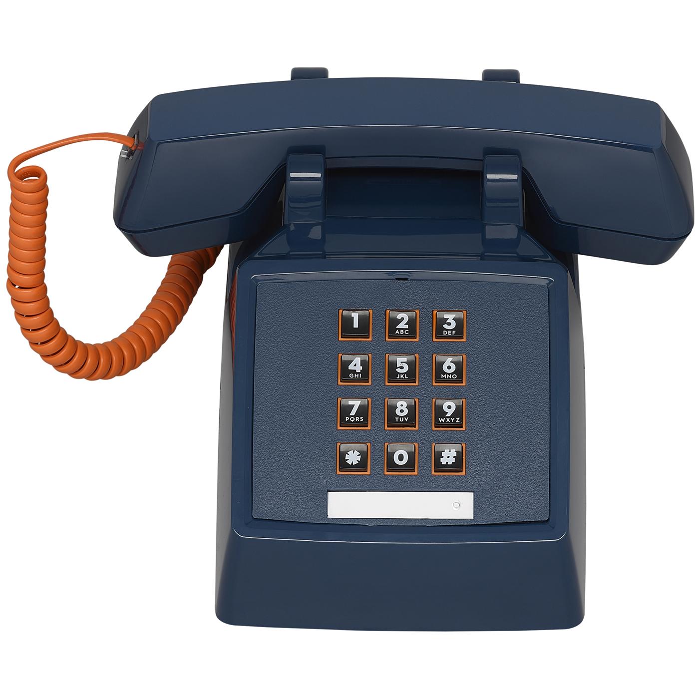 2500 Phone Retro 80s Vintage Telephone in Atlantic Blue