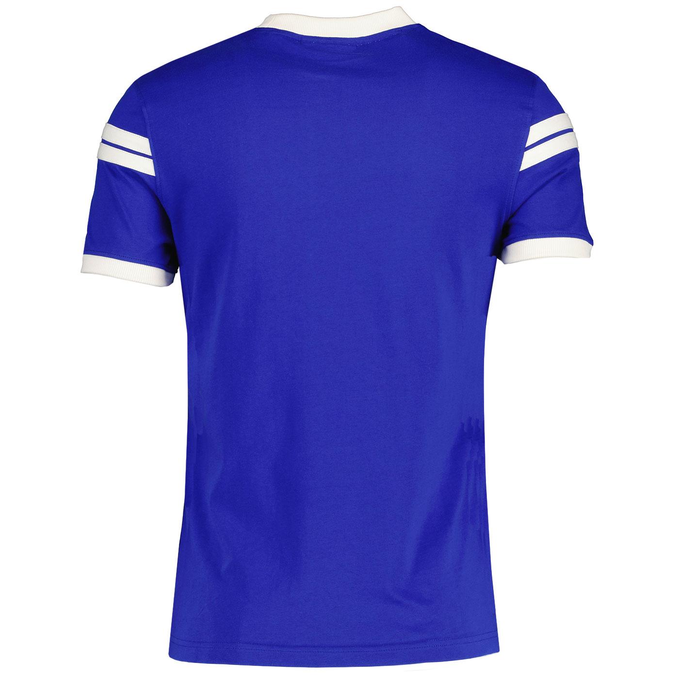 Sergio Tacchini Aless '66 Retro Stripe Crew Tee in Surfs the Web