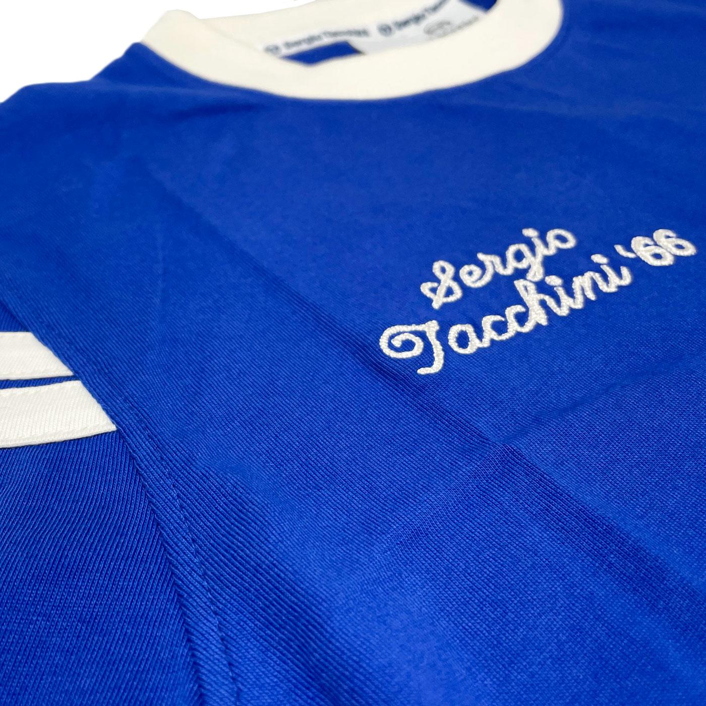 Sergio Tacchini Aless '66 Retro Stripe Crew Tee in Surfs the Web