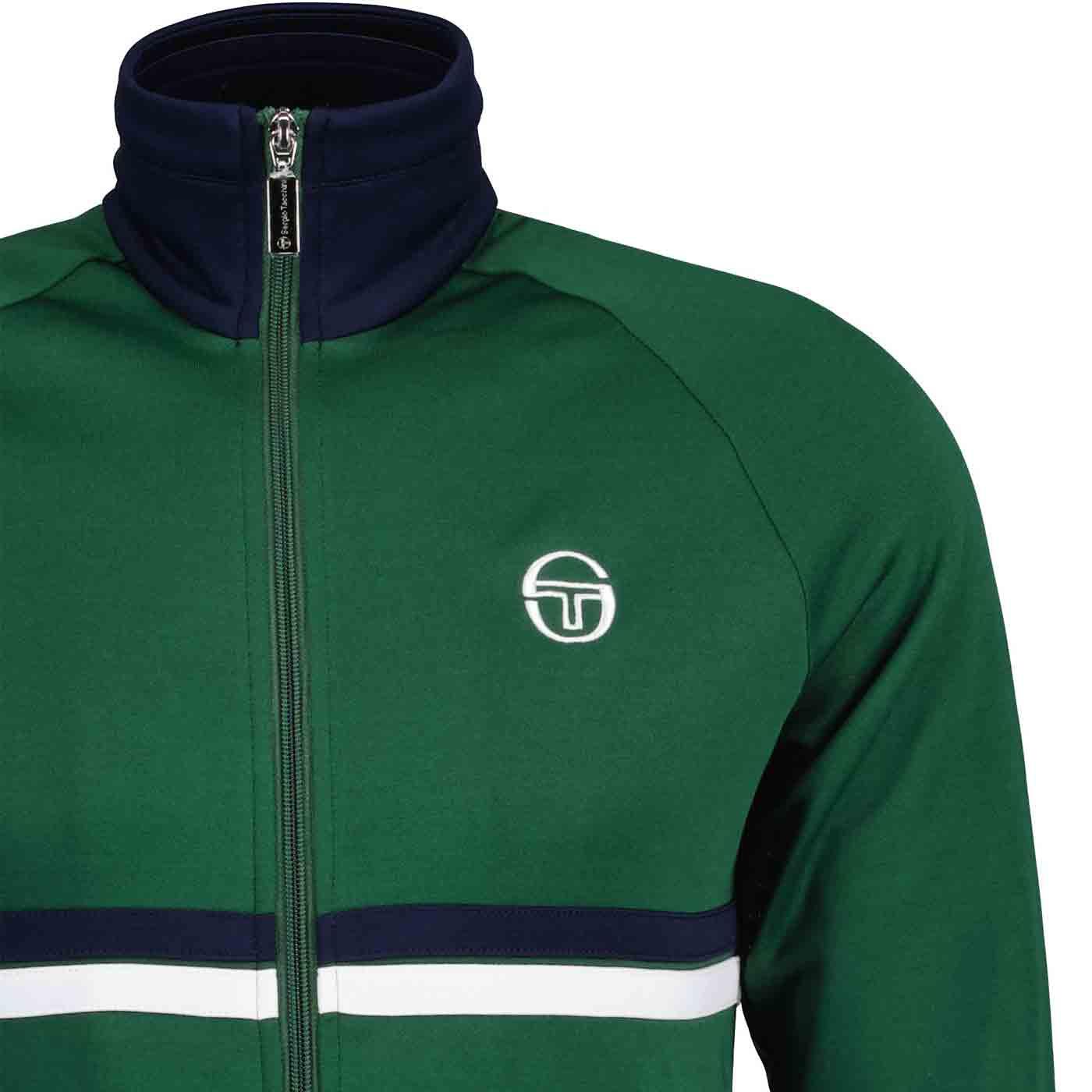 SERGIO TACCHINI Dallas Retro Casuals Track Top Dark Green
