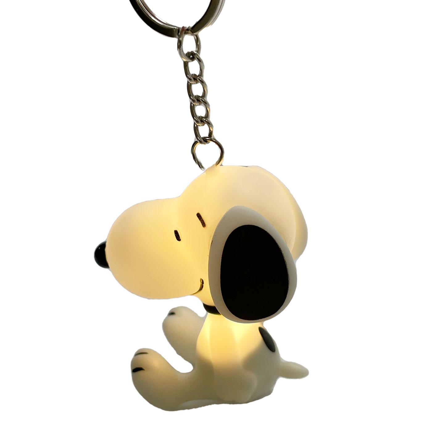 PEANUTS Snoopy Retro 1970s Light Up Keyring