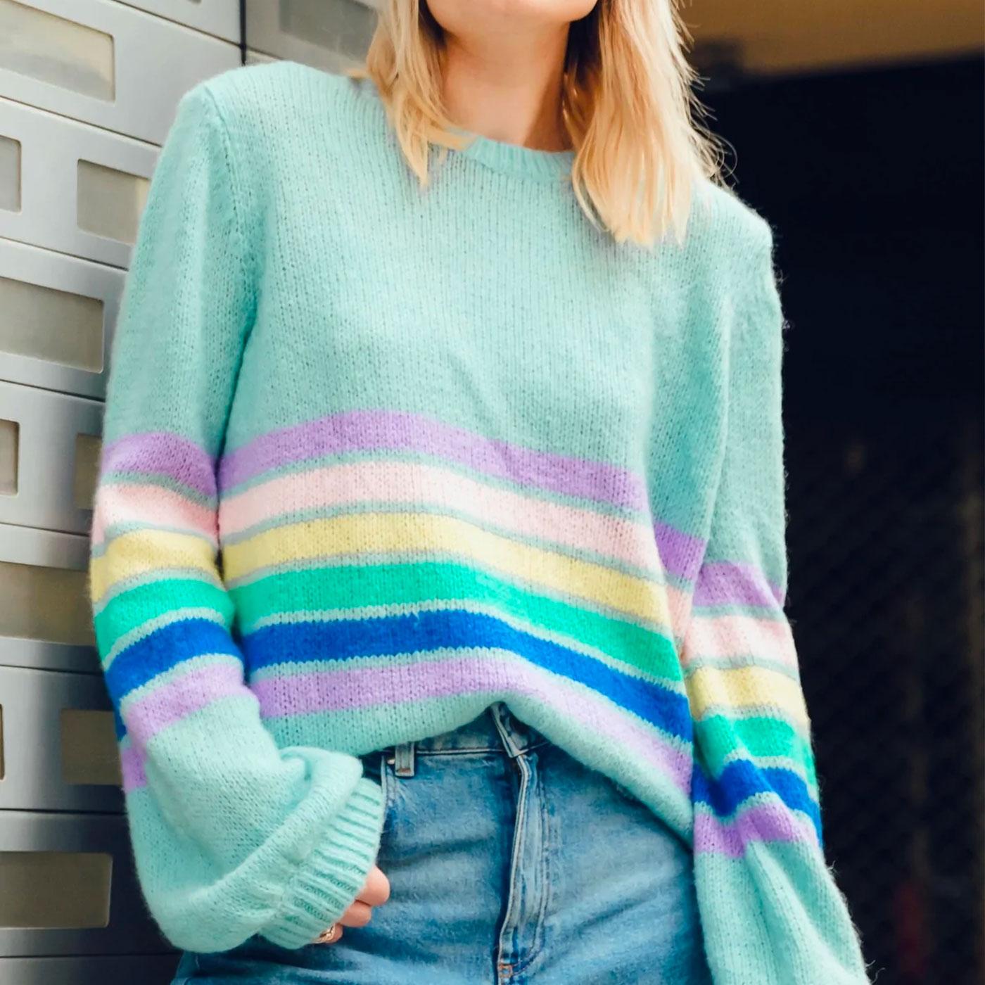 SUGARHILL BRIGHTON Essie Retro 80s Slouchy Jumper
