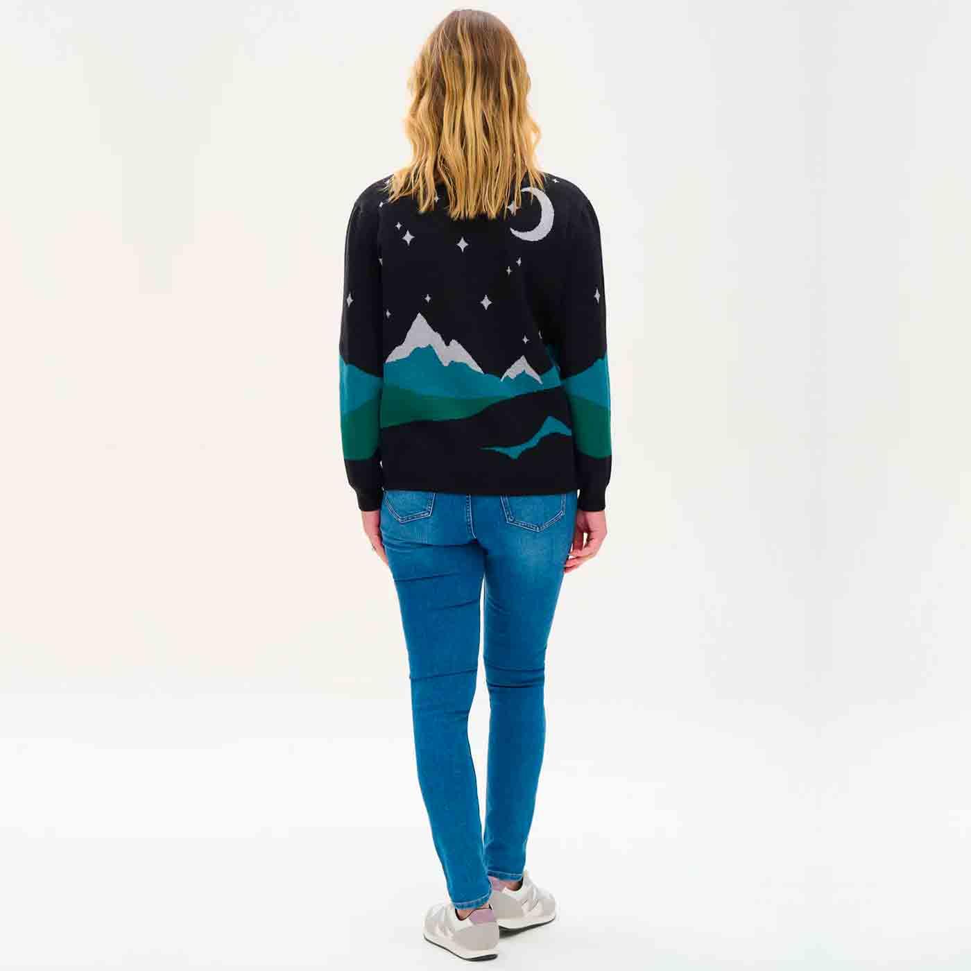 SUGARHILL BRIGHTON Janie Retro Mountain Scene Jumper