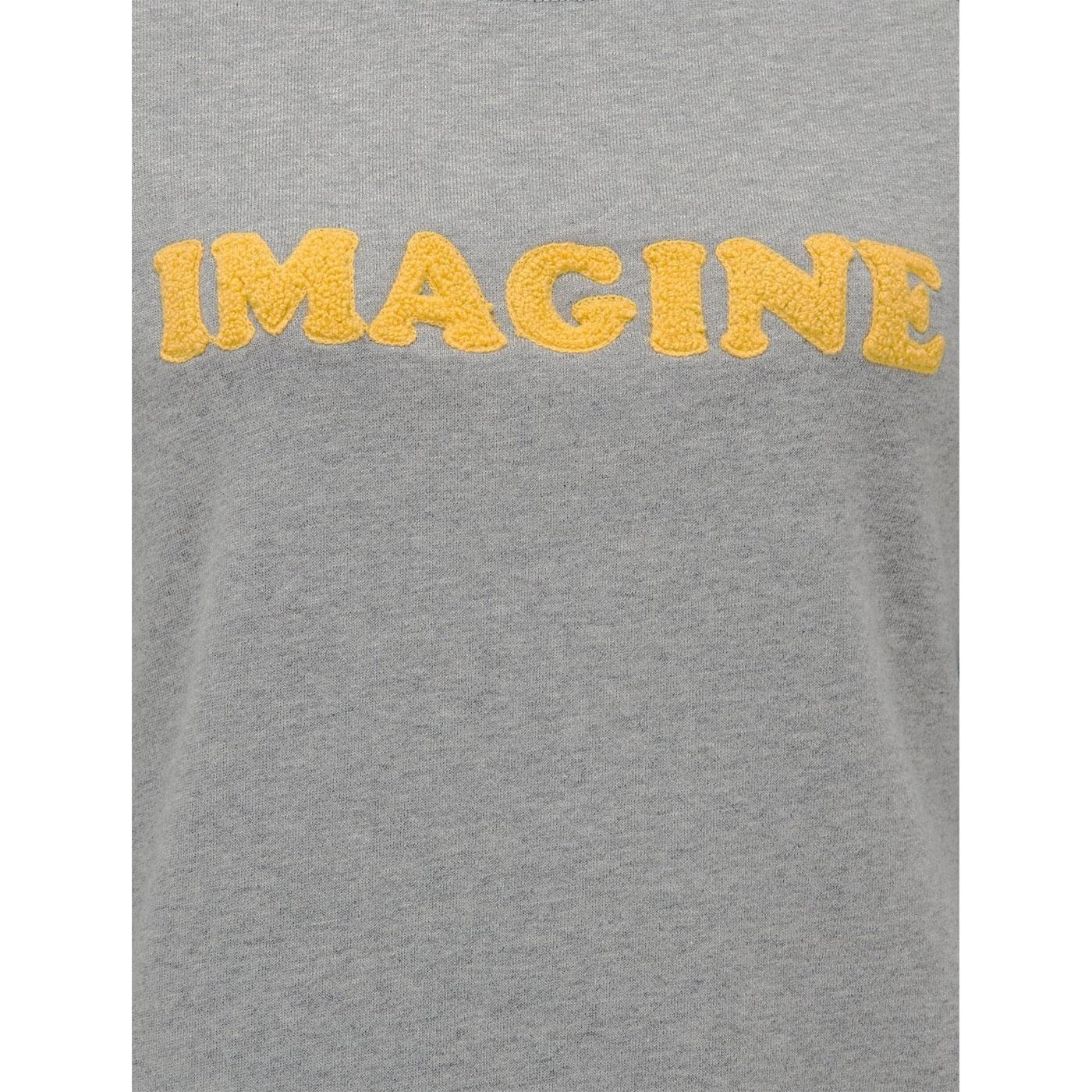 SUGARHILL BOUTIQUE Laurie Retro Imagine Sweatshirt Grey