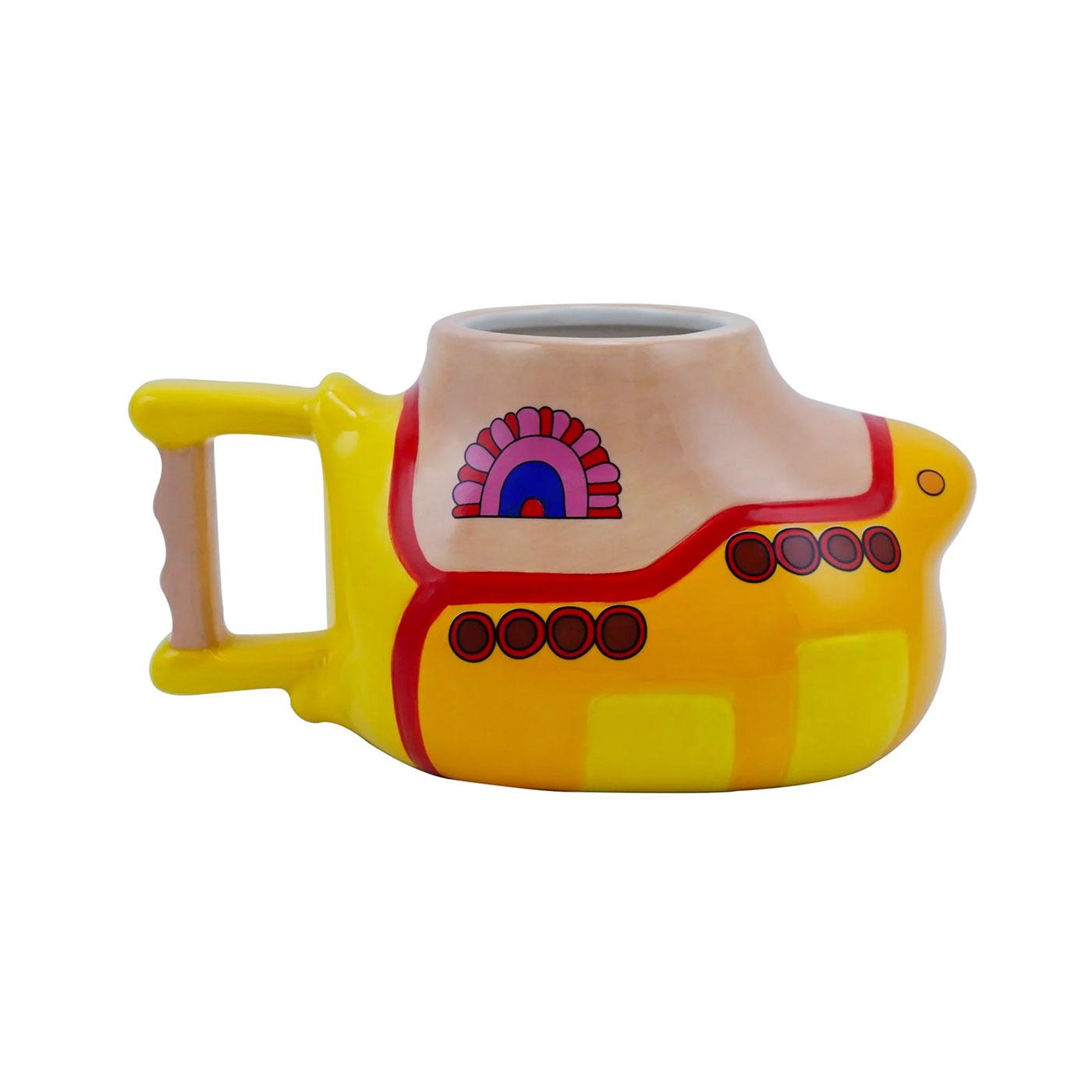 The Beatles Retro 60s Yellow Submarine Gift Box Shaped Mug