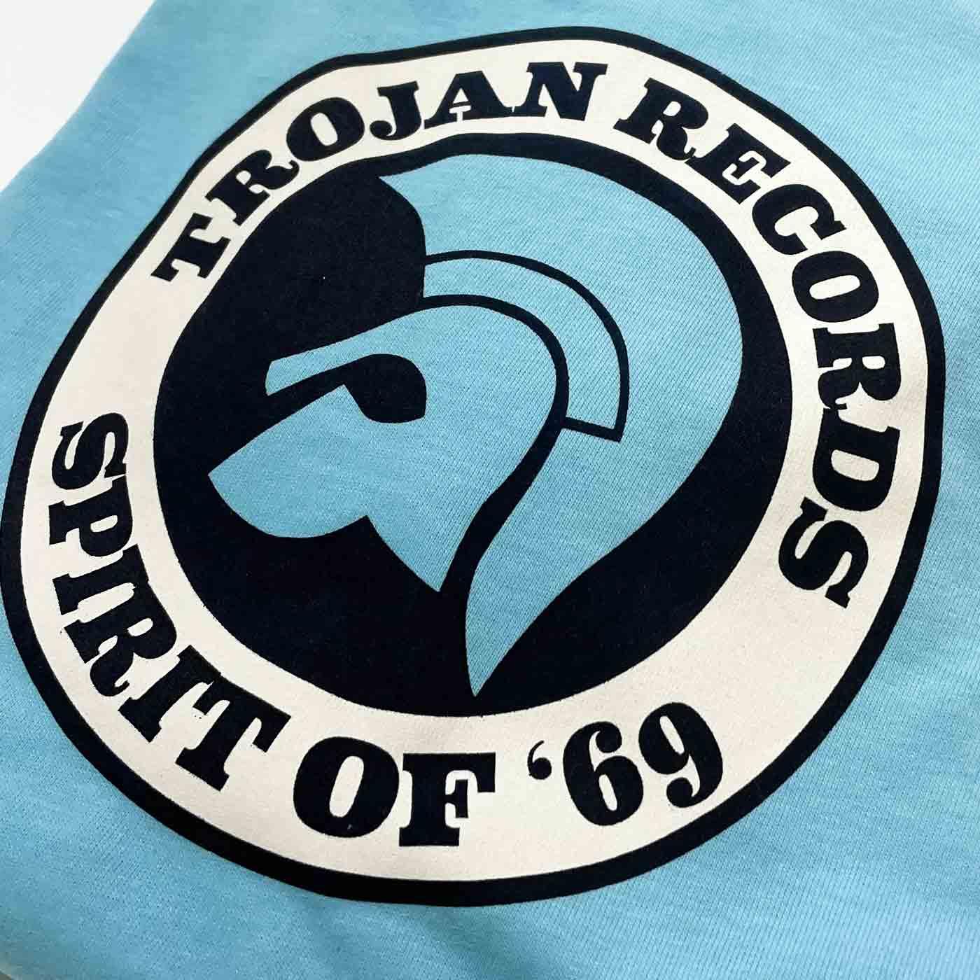 Trojan Records Retro Spirit of '69 Ringer Tee in Mint