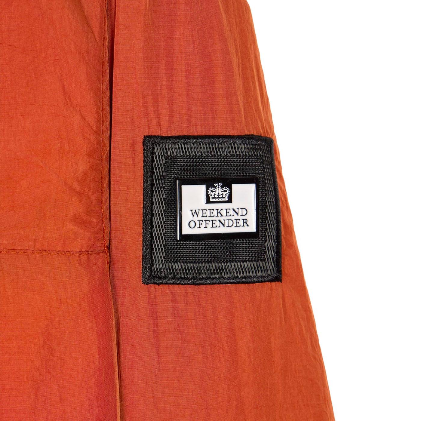 Weekend Offender Manaus OH Windbreaker Jacket in Copper