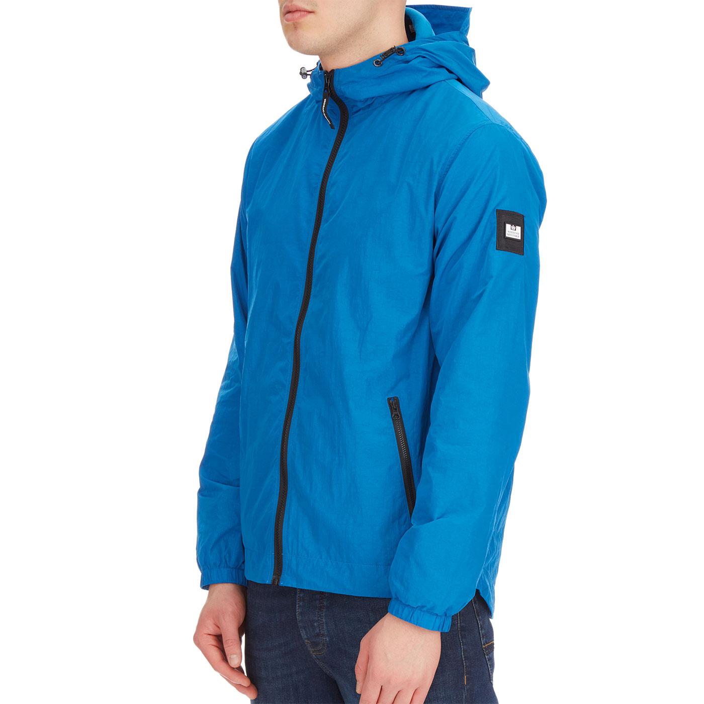 WEEKEND OFFENDER 'Technician' Windbreaker Jacket Ocean
