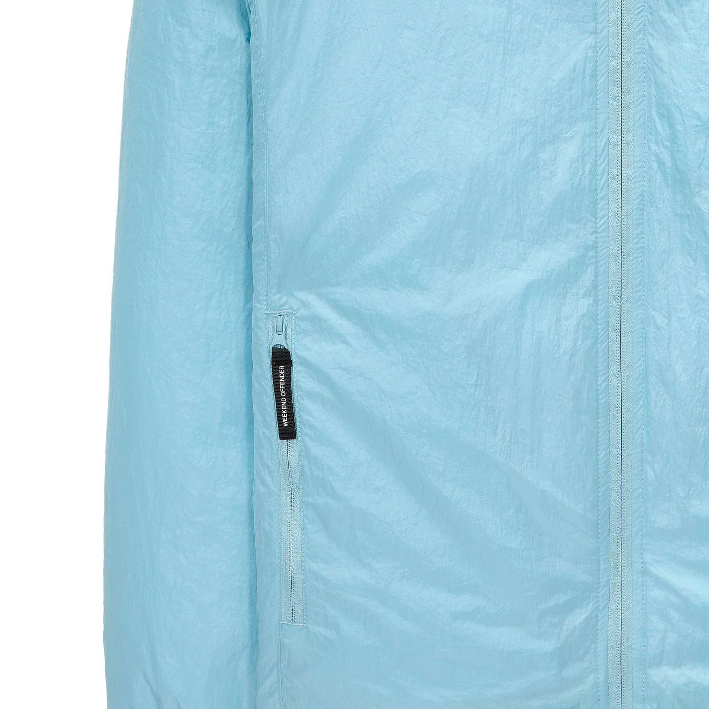 Weekend Offender Technician Thermo face mask Jacket sky blue