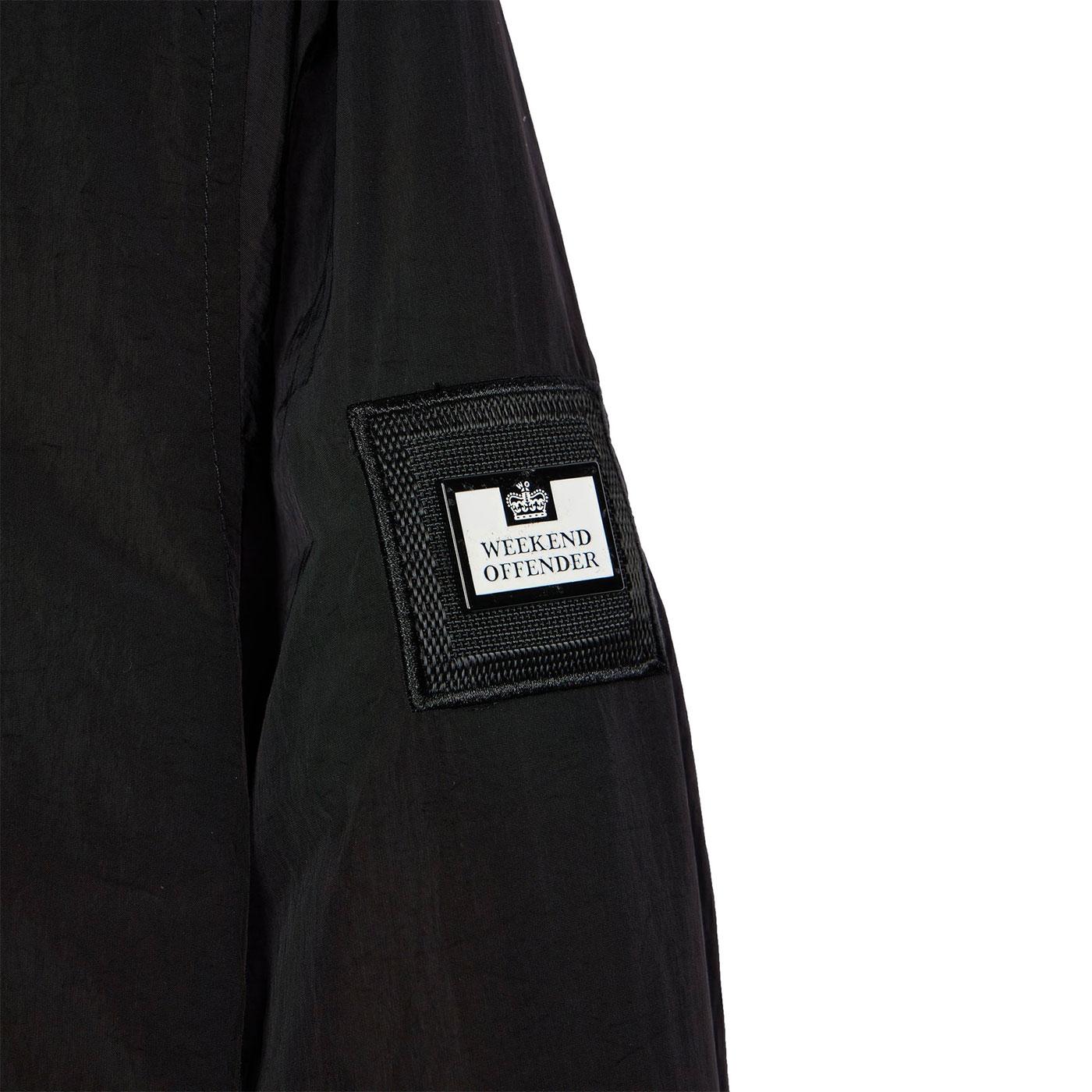 Weekend Offender Vinnie Thermo Padded pocket Overshirt black