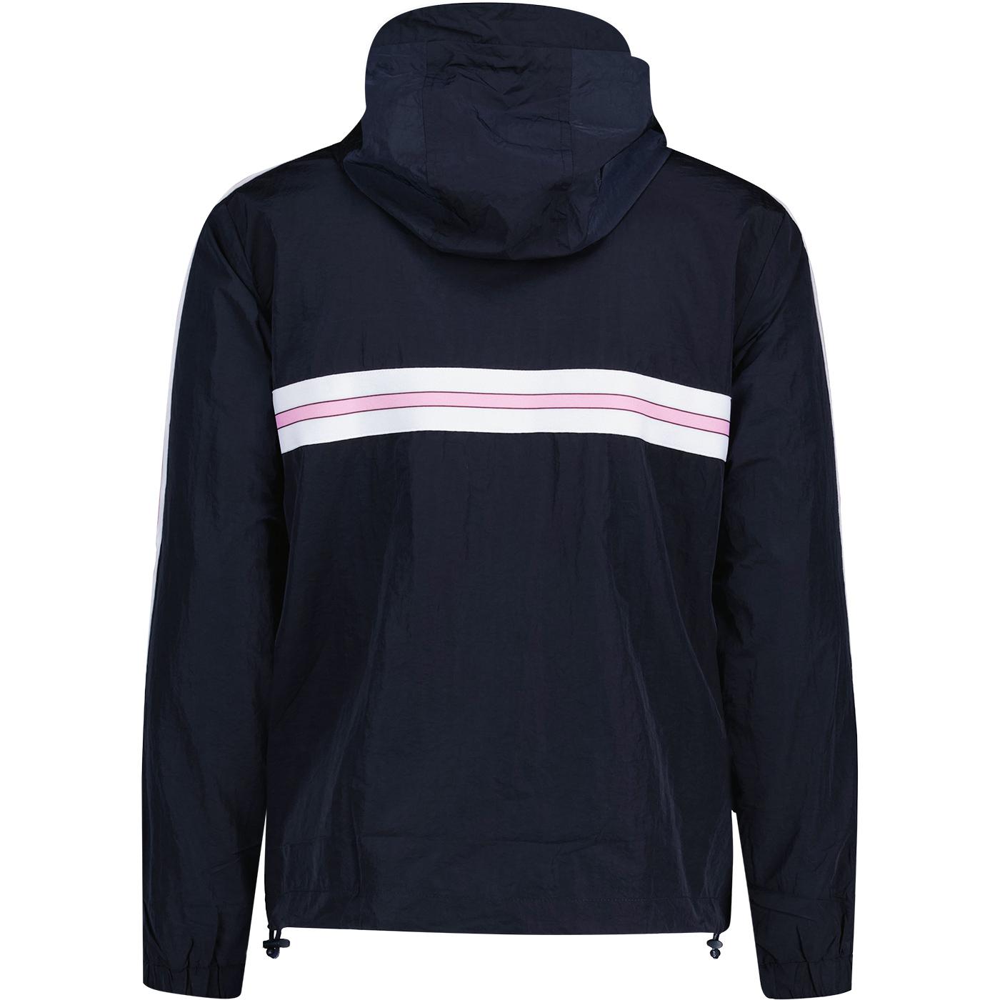 Leo Gregory Weekend Offender Retro Track Jacket in Navy