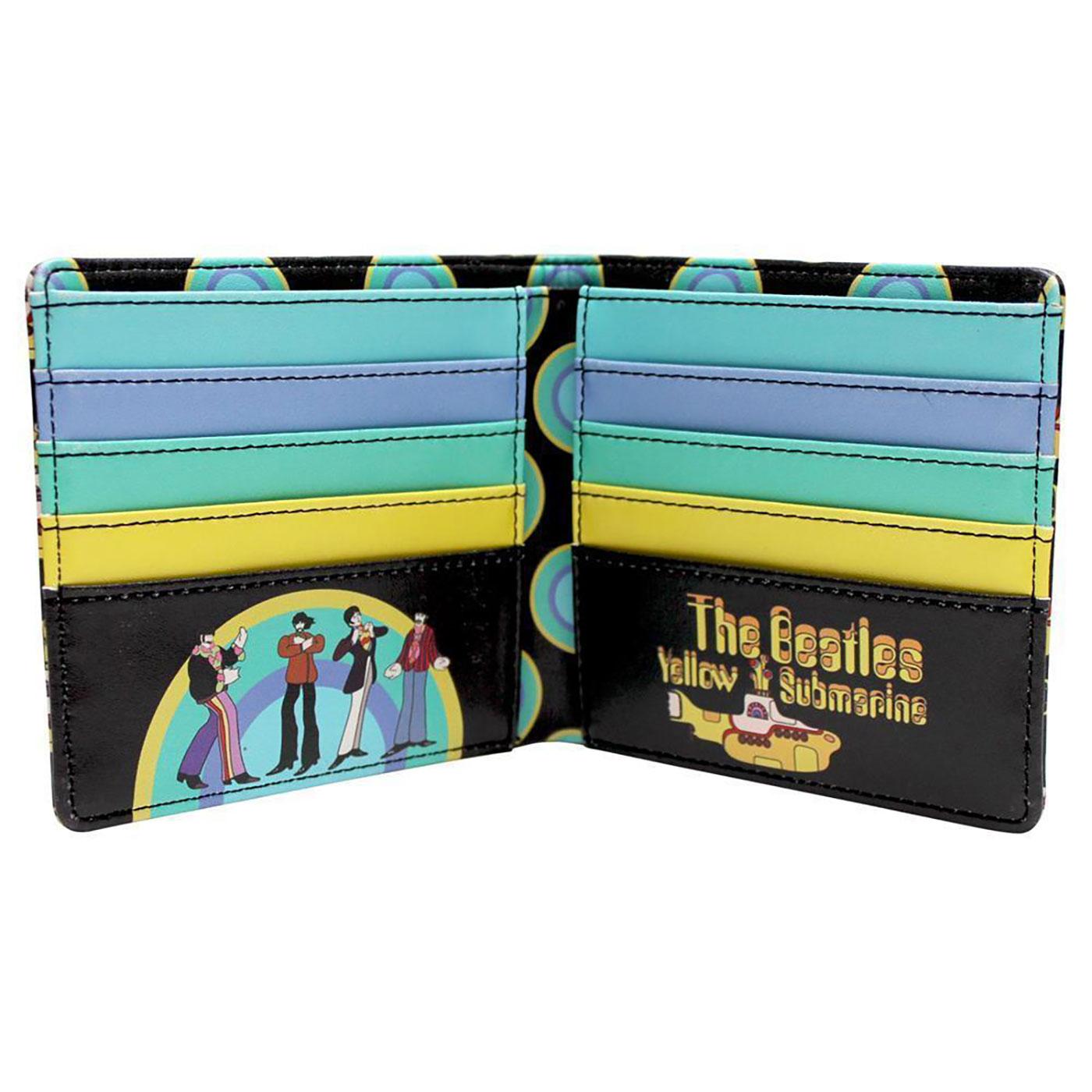 The Beatles Yellow Submarine Print Billfold Wallet