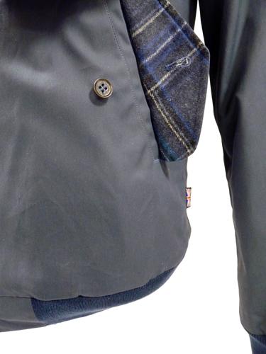 BARACUTA G9 Millerain | Retro Mod Waxed Project 137 Blue Harrington