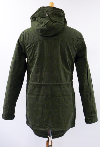 FLY53 Rushen Retro Indie Mod Light Casual Fishtail Parka Jacket